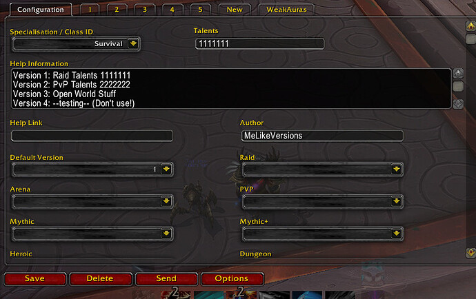 A quick guide to 'versions' in GSE - How To's - WoW Lazy Macros