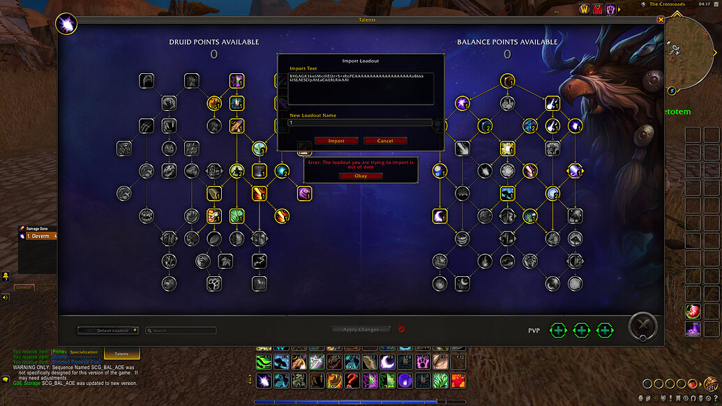 Single Button Balance druid macro sets for patch 10.2 level 70 update ...