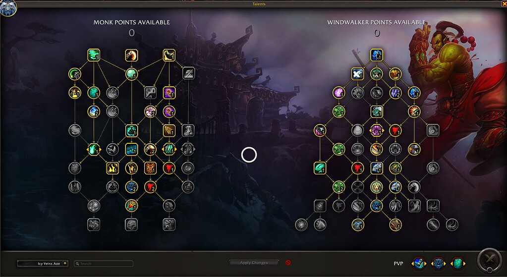 Crypts Windwalker DF 60-70 - Patch 10.0+ - WoW Lazy Macros