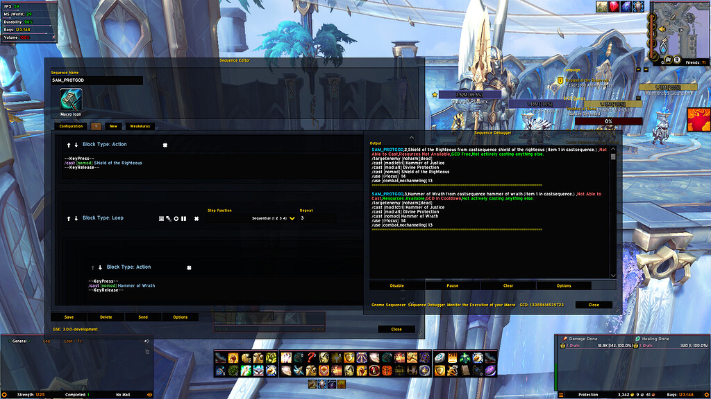 GSE3 Release Candidate 1 - GSE: Troubleshooting - WoW Lazy Macros