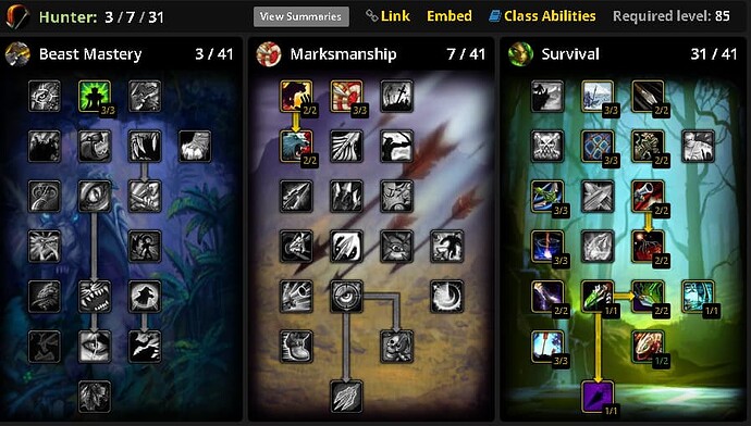 [Cata Classic] Survival Hunter Lvl 81-85 (GSE3) - ** Updated 21-Jan-25 ** - Classic (All ...