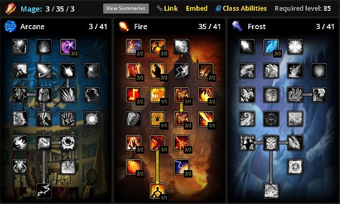 [Cata Classic] Fire Mage Lvl 1-85 (GSE3) - ** Updated 14-Jan-25 ...
