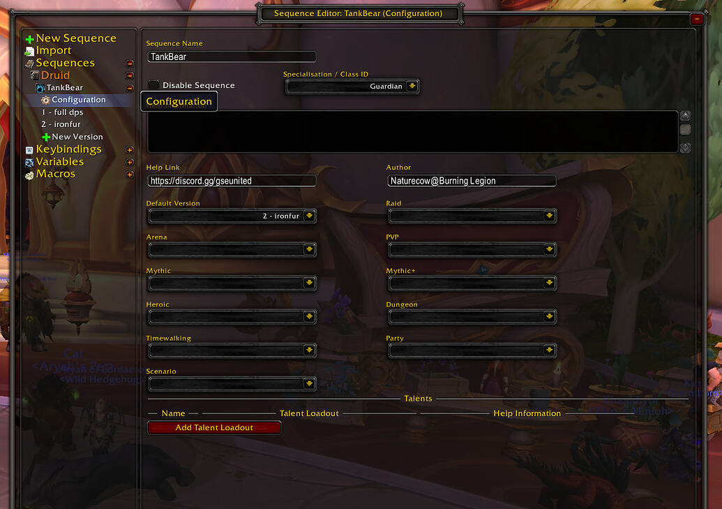 🐻 TankBear – Guardian Druid GSE Macro (Midnight S1 | M+ Focus ...