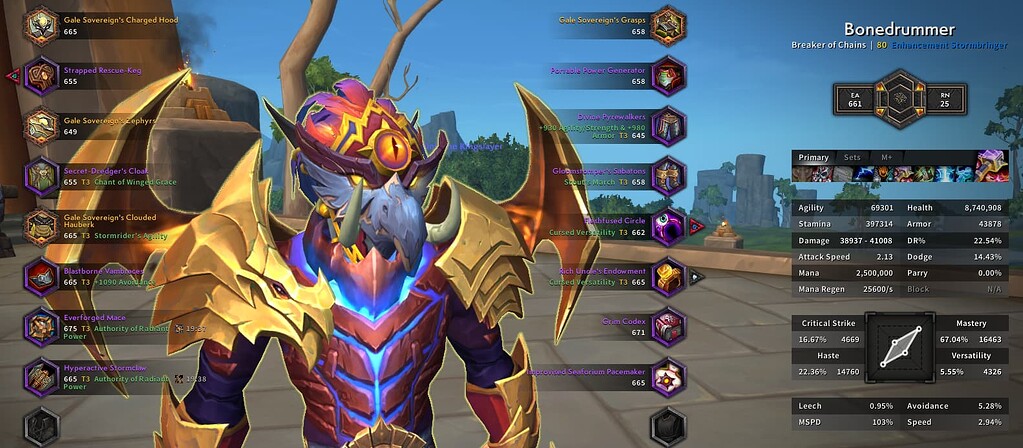 Celbone’s StormBringer Mythic and Raid Sequence - TWW 11.1 - Enhancement - WoW Lazy Macros