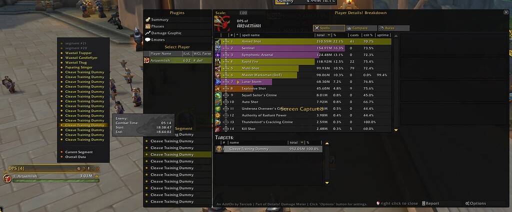 Artaemis - MM hunter 11.1 - M+ AoE and Pure ST - **Updated 03/07 - Marksmanship - WoW Lazy Macros