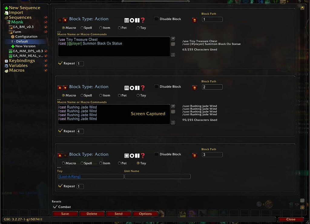 One Bottom Farm Macro - Lazy Macros - WoW Lazy Macros