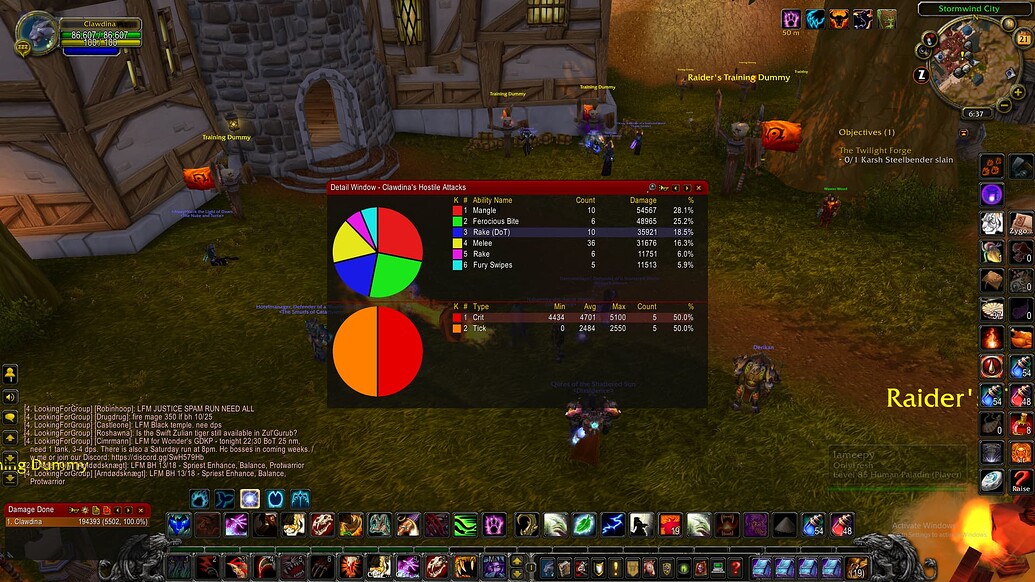 Feral Cat DPS levelling and general use macro - Classic (All Versions) - WoW Lazy Macros