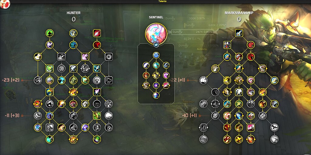 Sentinel AOE and ST - Marksmanship - WoW Lazy Macros