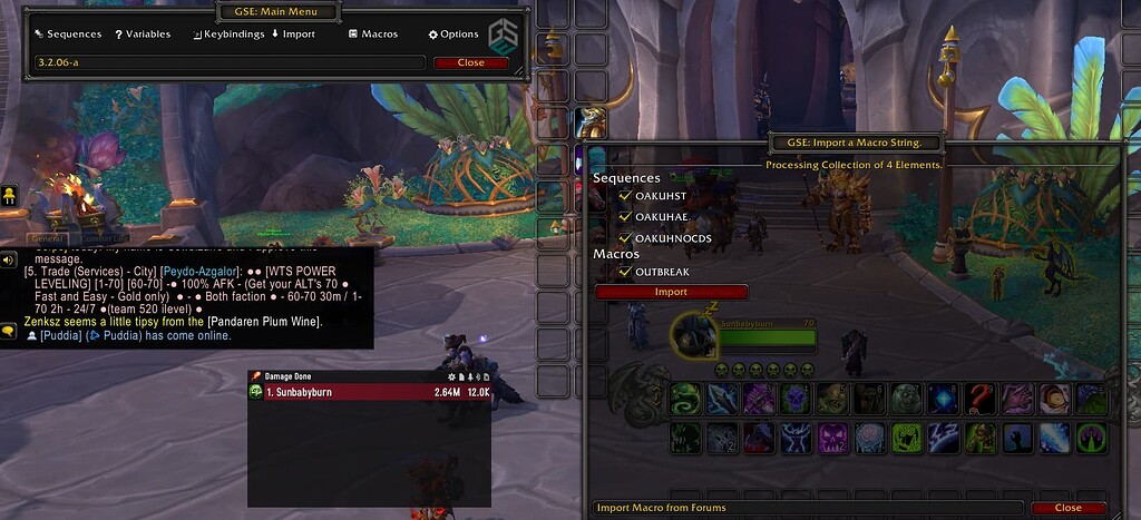 Will Not Process Unholy Wow Lazy Macros
