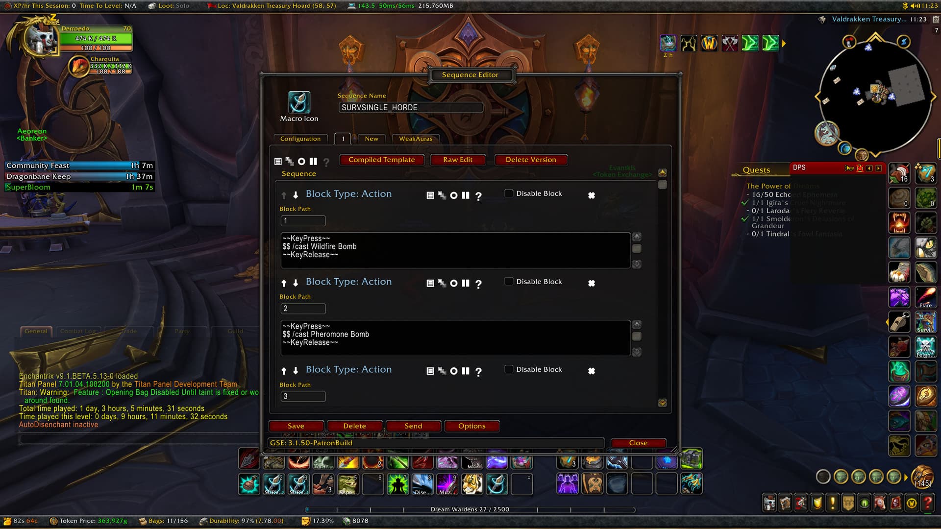 LEGION’s ASSASSINATION ROGUE - NO UPDATES ON THIS MACRO UNTIL BLINDSIDE ...